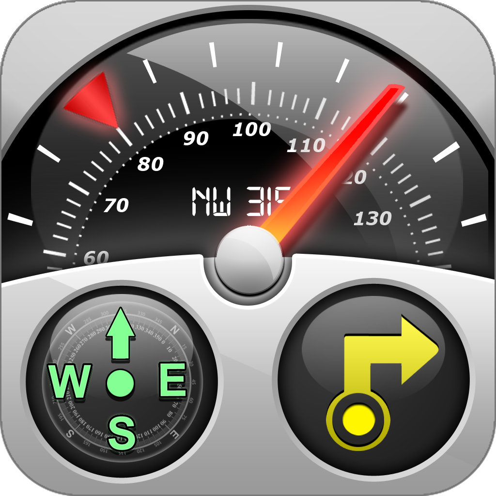 iPhone Giveaway of the Day - Speedometer GPS Tracker+ HUD and Track information