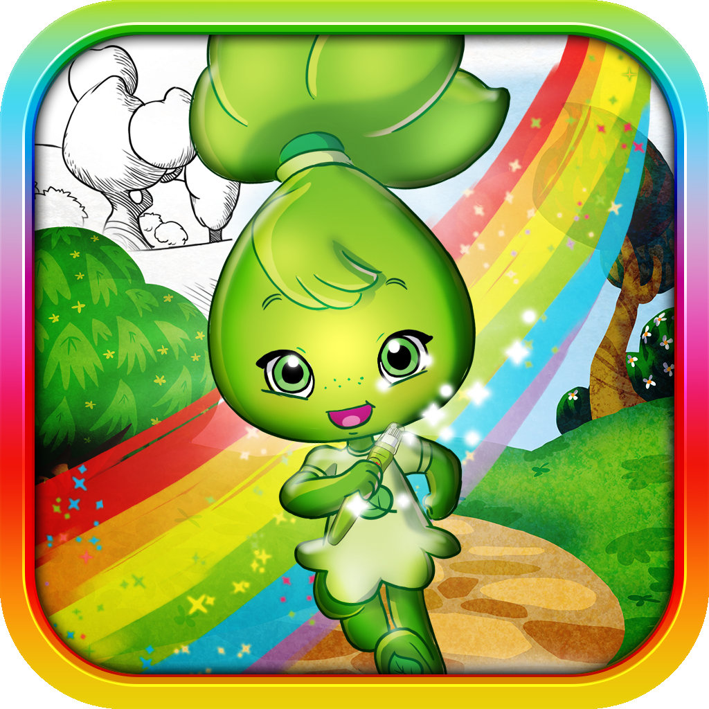 iPhone Giveaway of the Day - The Drip Drops Coloring Party!