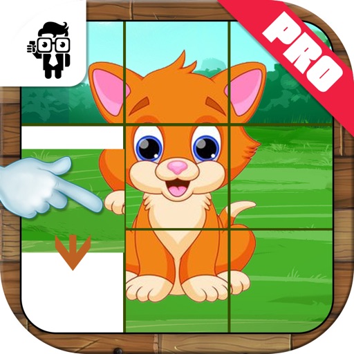 iPhone Giveaway of the Day - Pet Animal Slide Puzzle For Kids Pro
