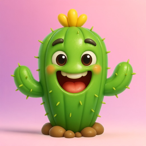 iPhone Giveaway of the Day - Prickly Cactus Emojis
